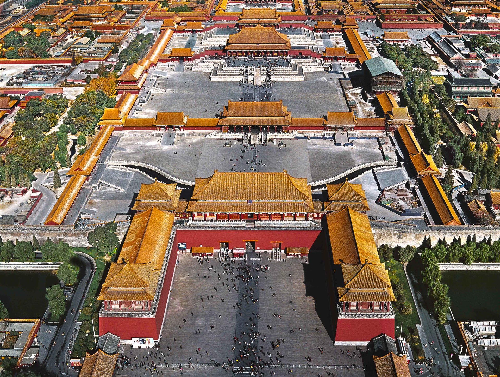 震撼！共赏“北京中轴线”的绝美瞬间