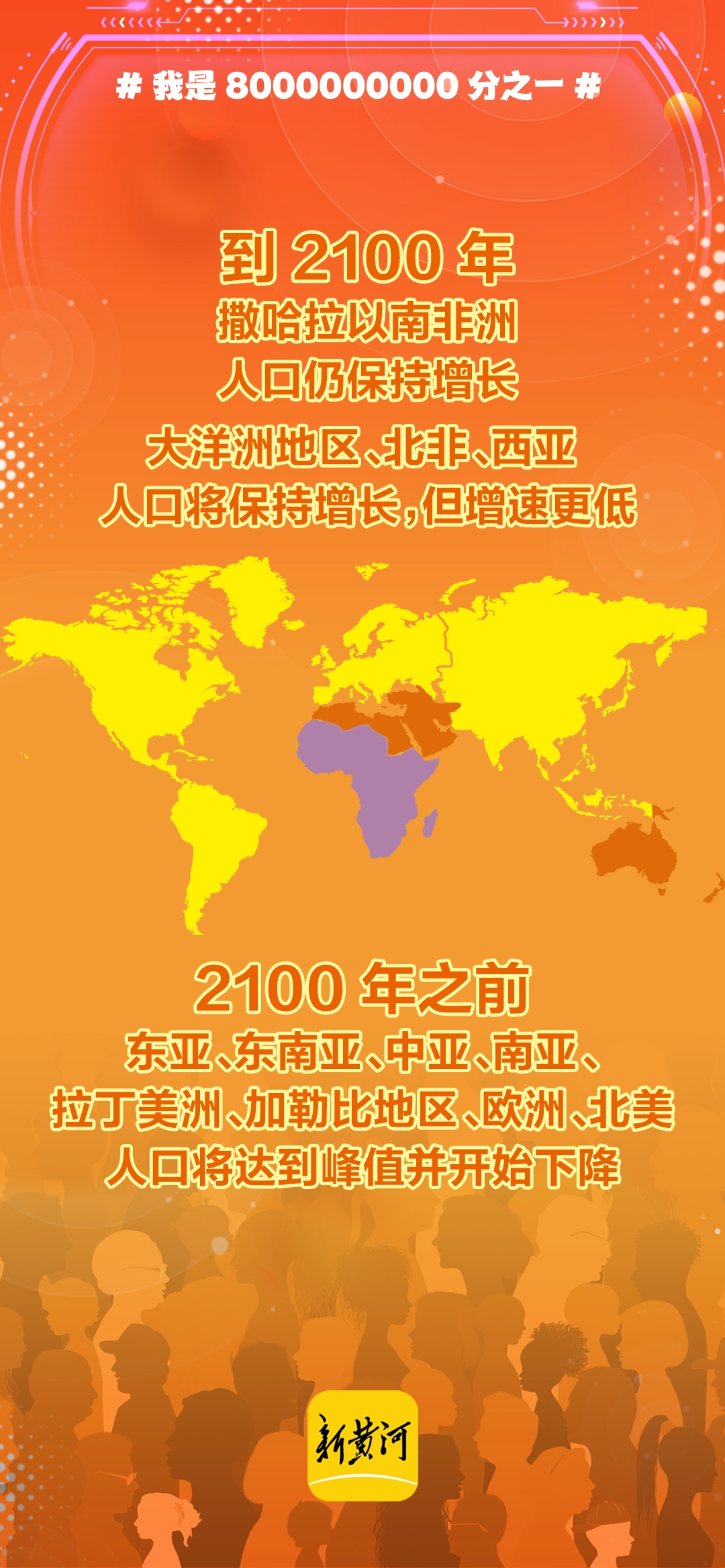 今天起，我们成为8000000000分之一，这几个数字要知道