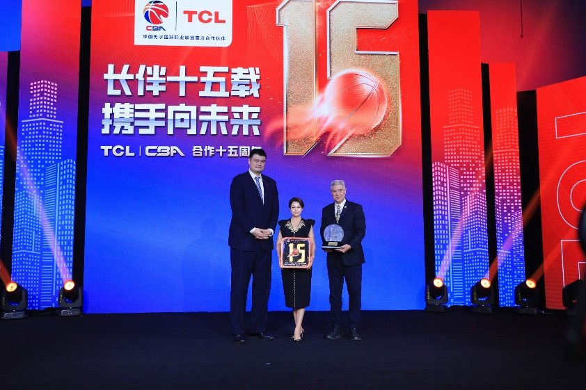 TCL再度与CBA联赛续约 长伴十五载 携手向未来